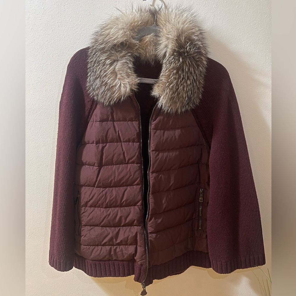 Moncler Jacket Deep Purple Violet Color - Gem